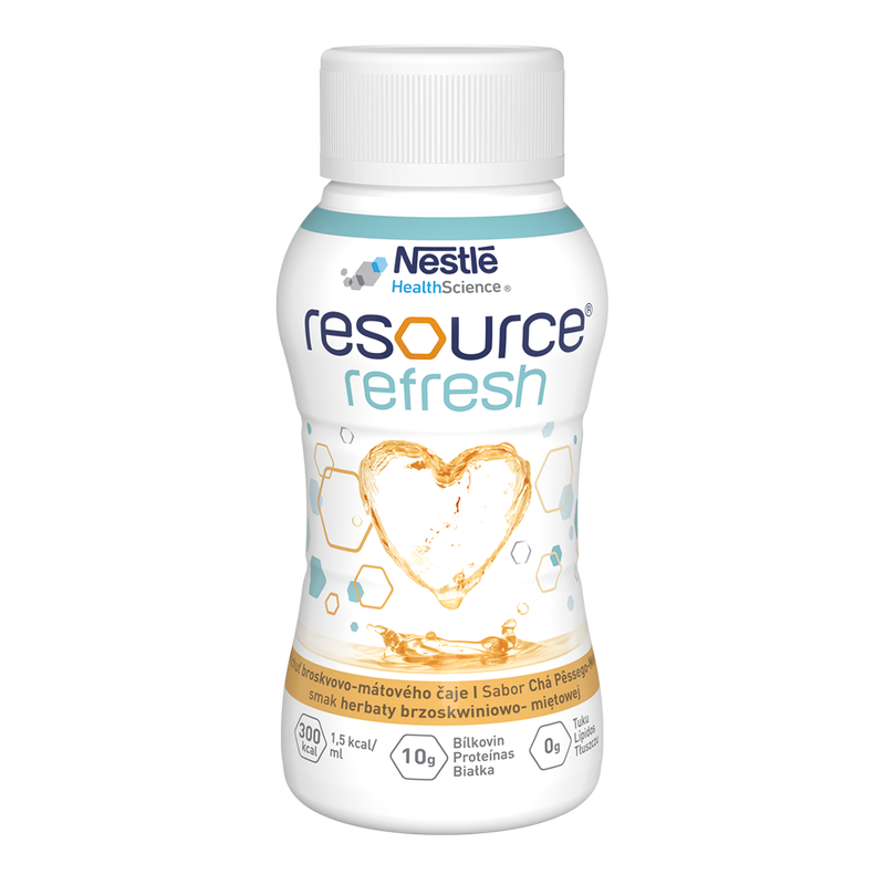Nestlé Resource Refresh Płynna dieta smak herbaty brzoskwiniowo ...